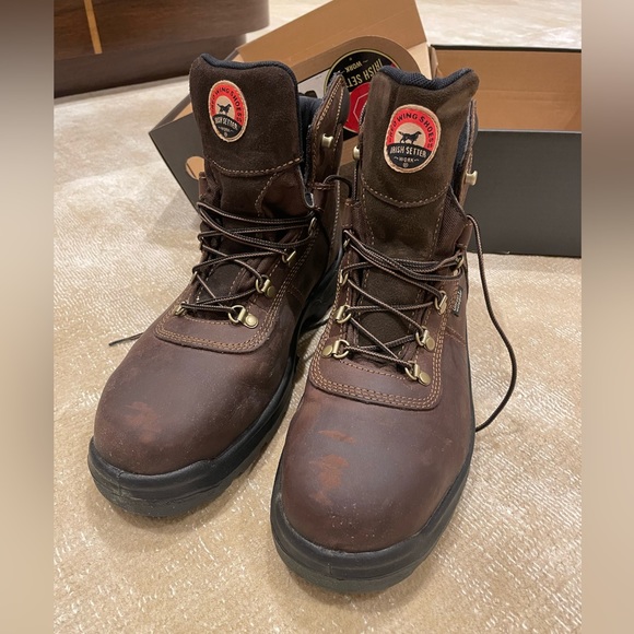 Irish Setter | Shoes | Irish Setter Red Wing Mens Brown Safety Toe Work ...